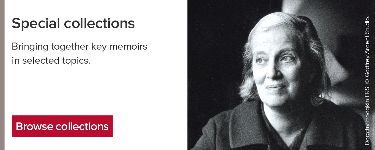 Biographical Memoirs of Fellows of the Royal Society | The Royal Society
