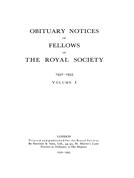 Sir Otto John Beit, 1865 - 1930 | Biographical Memoirs of Fellows of ...