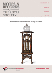 James Watt's cookbook chemistry | Notes and Records | The Royal Society