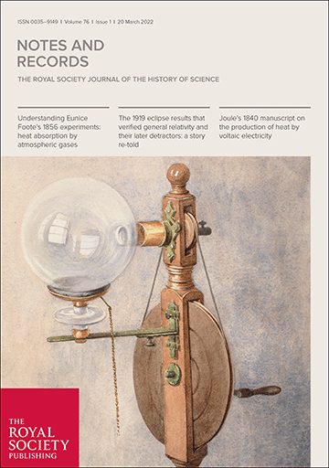Understanding Eunice Foote's 1856 experiments: heat absorption by ...