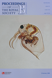 Volume 273 Issue 1583 | Proceedings B | The Royal Society