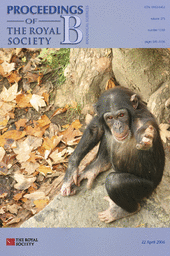 Volume 273 Issue 1589 | Proceedings B | The Royal Society