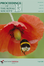 Volume 275 Issue 1636 | Proceedings B | The Royal Society