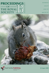 Volume 275 Issue 1645 | Proceedings B | The Royal Society