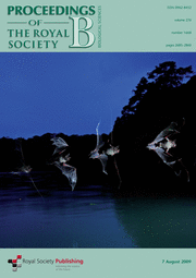Volume 276 Issue 1668 | Proceedings B | The Royal Society