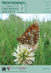 Volume 277 Issue 1685 | Proceedings B | The Royal Society