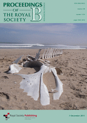 Volume 278 Issue 1724 | Proceedings B | The Royal Society