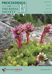 Volume 278 Issue 1725 | Proceedings B | The Royal Society