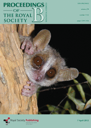 Volume 279 Issue 1732 | Proceedings B | The Royal Society