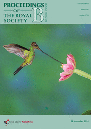 Volume 281 Issue 1795 | Proceedings B | The Royal Society