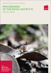 Volume 282 Issue 1820 | Proceedings B | The Royal Society
