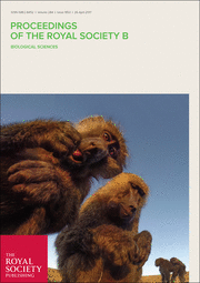Volume 284 Issue 1853 | Proceedings B | The Royal Society
