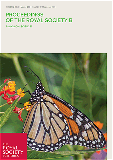 Volume 286 Issue 1910 | Proceedings B | The Royal Society