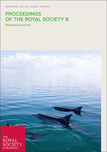 Volume 287 Issue 1924 | Proceedings B | The Royal Society
