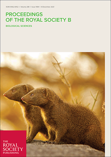 Volume 288 Issue 1964 | Proceedings B | The Royal Society