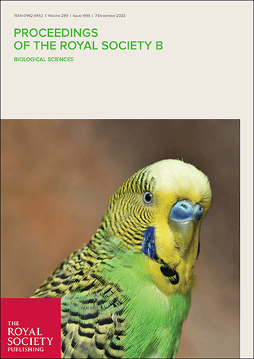 Volume 289 Issue 1988 | Proceedings B | The Royal Society