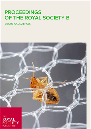 Volume 291 Issue 2027 | Proceedings B | The Royal Society