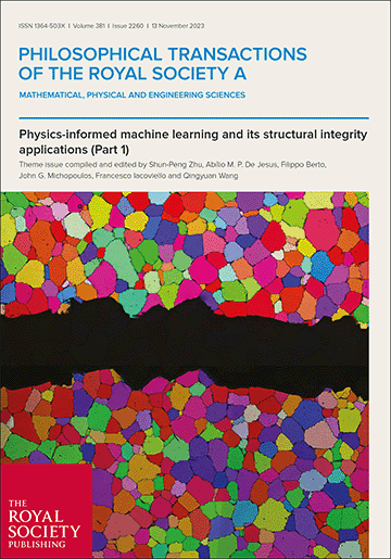 Defect driven physics-informed neural network framework for fatigue ...