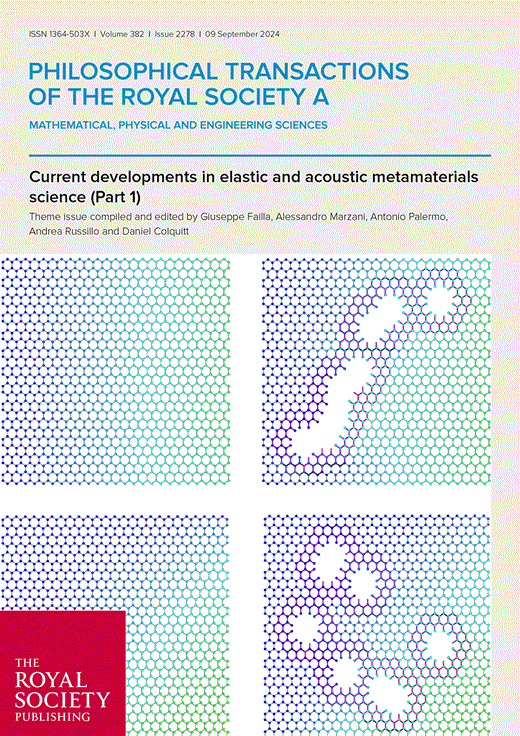 Elastic wave control in reticulated plates using Schwarz primitive ...