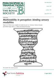 Multistability in perception: binding sensory modalities, an overview ...