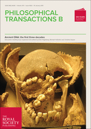 Volume 370 Issue 1660 | Philosophical Transactions of the Royal Society ...