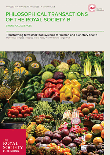 Key action areas for transforming the UK food system: insights from the ...